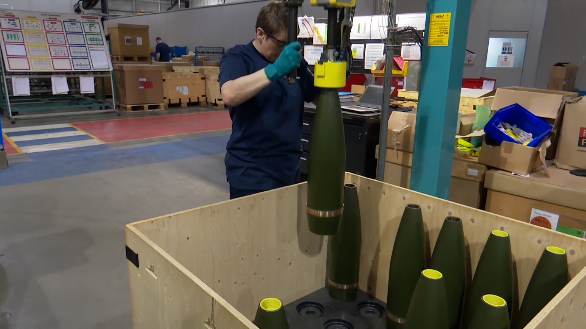 Take a look inside the BAE Systems factory making munitions for the military
